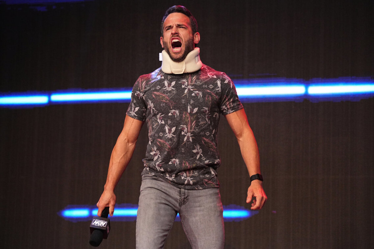 Roderick Strong is UNDISPUTED! MJF & The Devil, Adam Cole, Neck Strong ...
